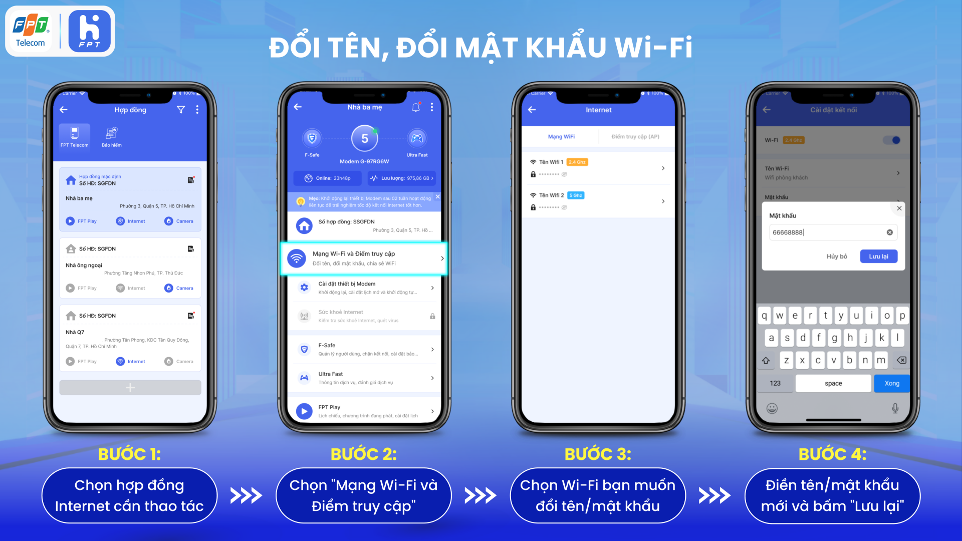 Quản lý Modem Wi-Fi trên ứng dụng Hi FPT siêu dễ dàng - FOXNEWS